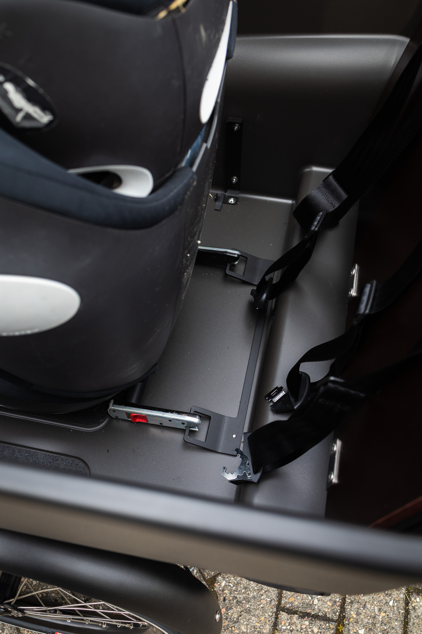 Montering af barnestol via ISOFIX | Centurion