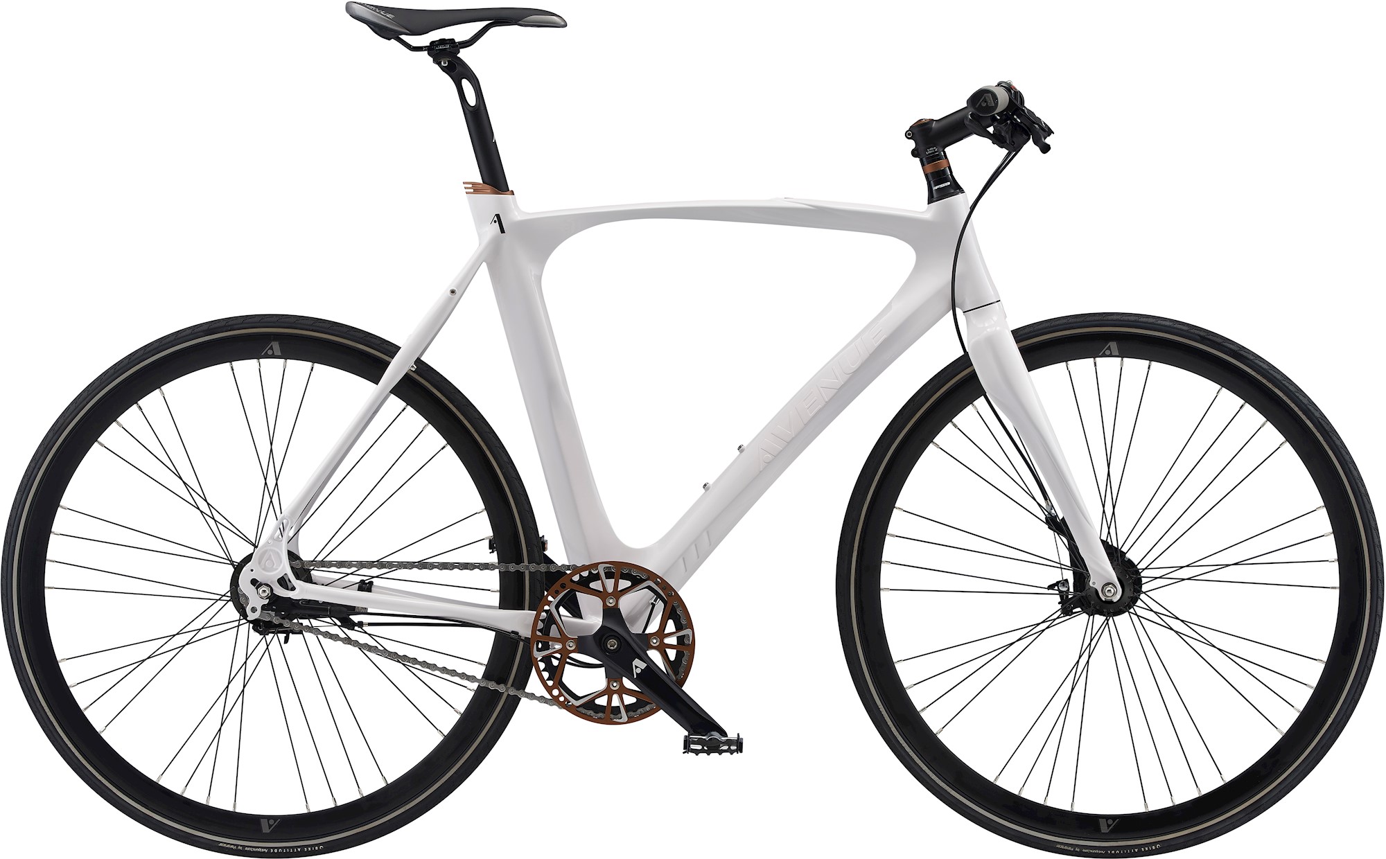 Broadway - shiny white | Avenue Bikes