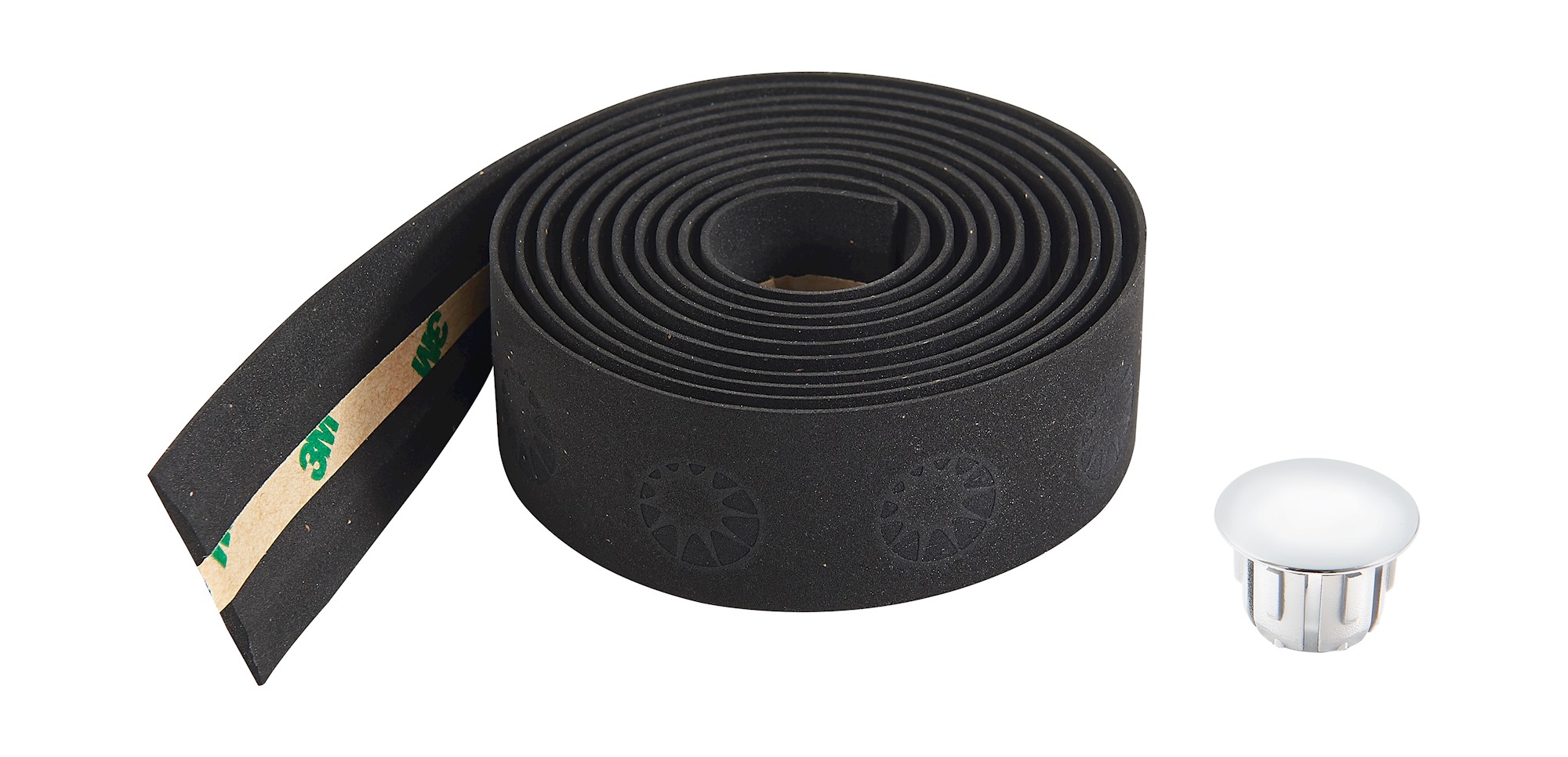 Handlebar tape Bike Attitude cork black set incl. plugs | Umbraco.Web ...