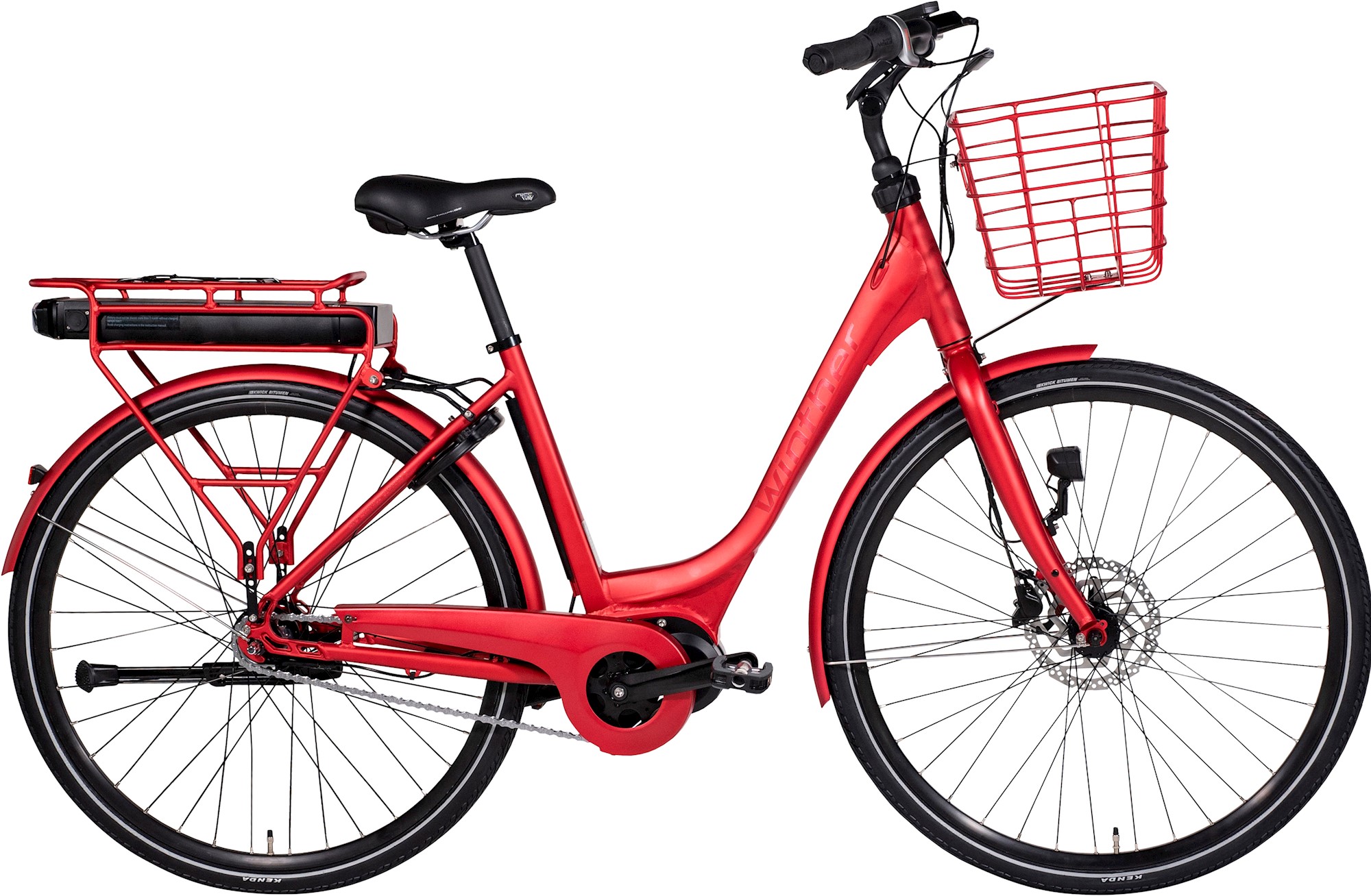 Red Winther Superbe 2 Lady 48cm 7sp Shimano Nexus coaster brake matt ...